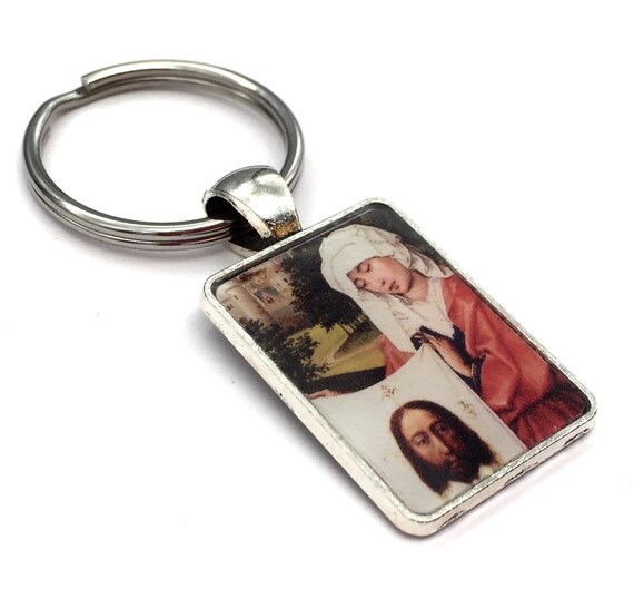 Saint Veronica St. Veronica Key Chain - Etsy
