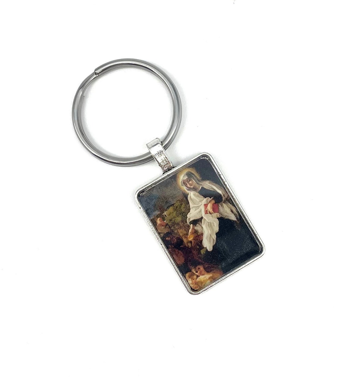 Saint Frances of Rome Key Chain - Etsy