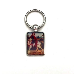Saint Martin of Tours Key Chain - Etsy