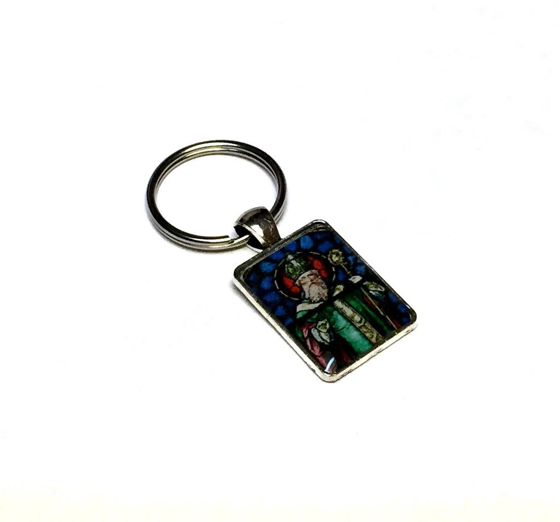 Saint Patrick St. Patrick Key Chain - Etsy UK