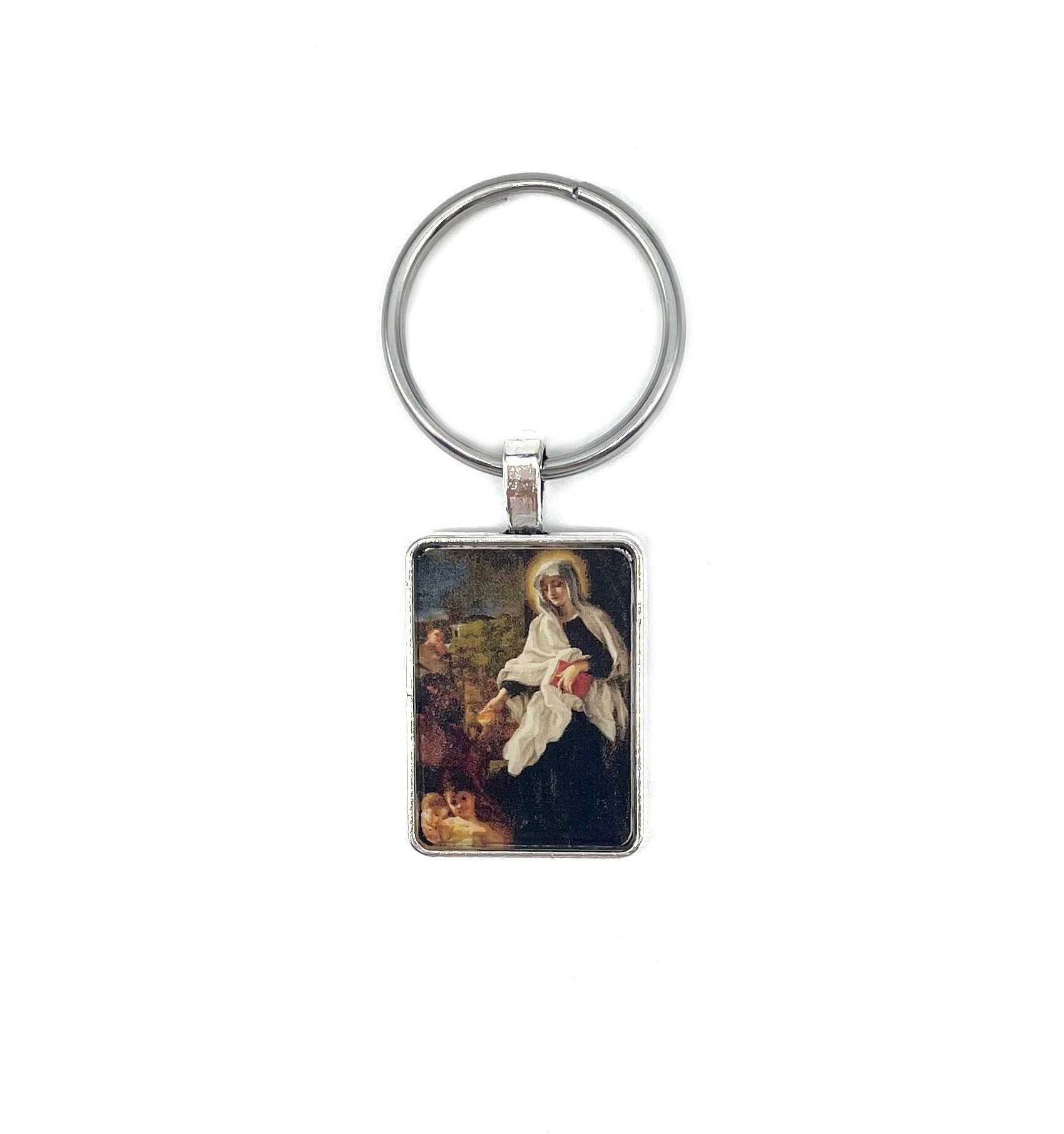 Saint Frances of Rome Key Chain - Etsy