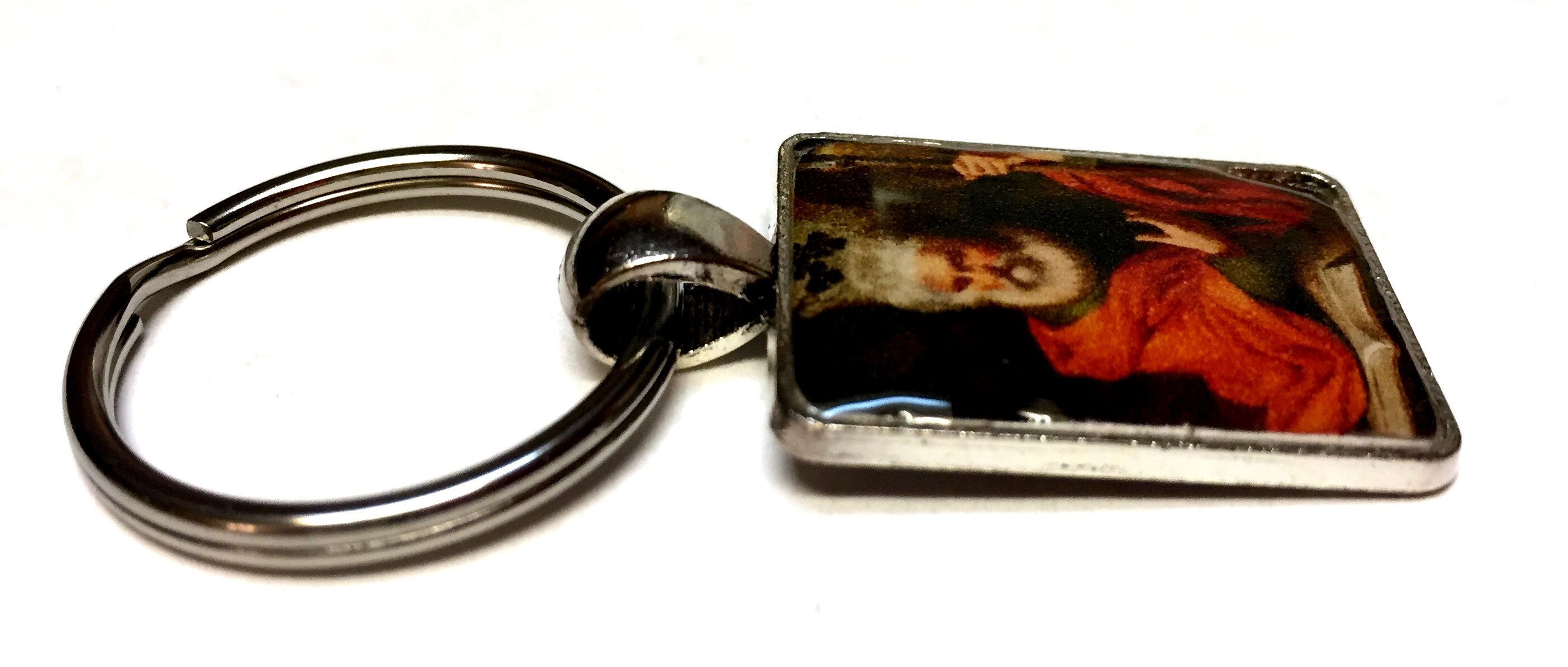Saint Thomas the Apostle Key Chain Patron of Architects - Etsy