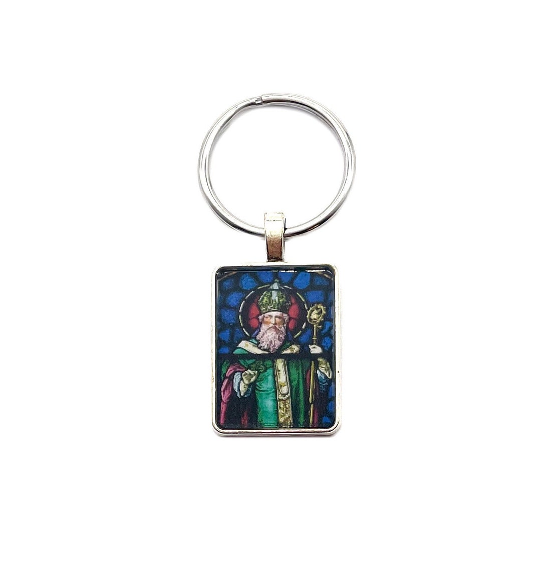 Saint Patrick, St. Patrick Key Chain - Etsy UK