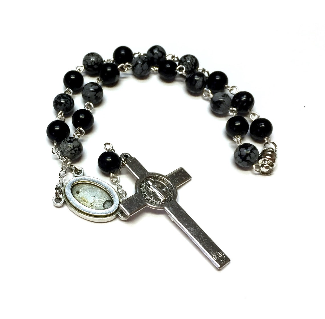 Our Lady of Lourdes Large Auto Rosary/car Rosary 2 Decades With ...