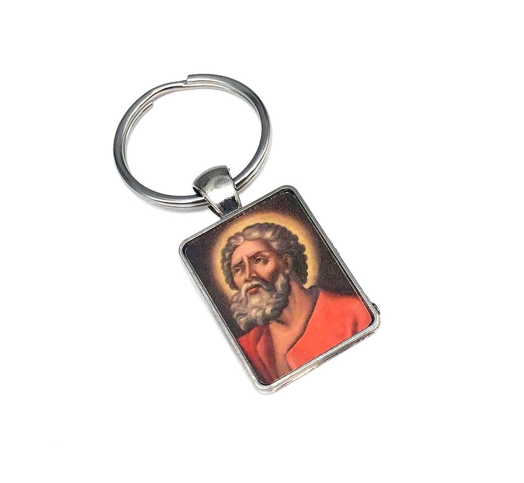 Saint Andrew Key Chain - Etsy