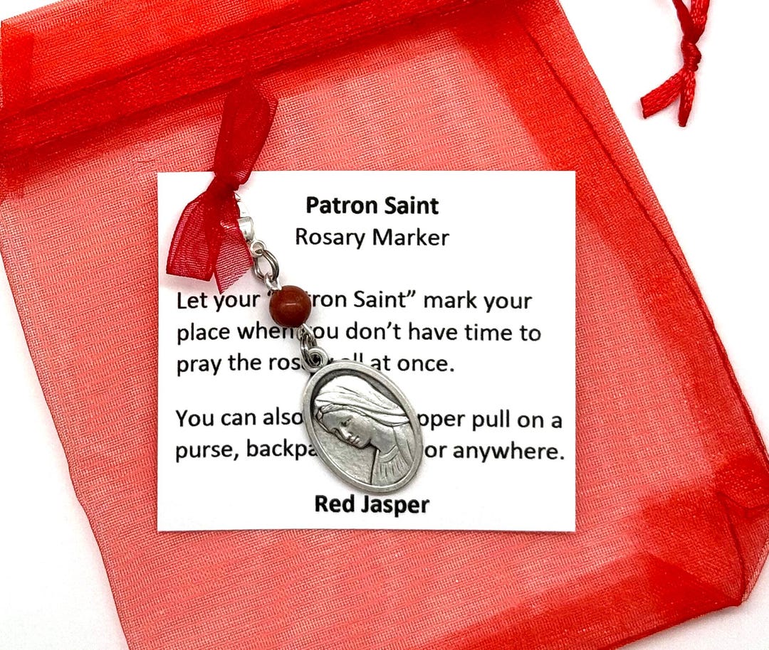 Our Lady of Medjugorje Rosary Marker - Etsy