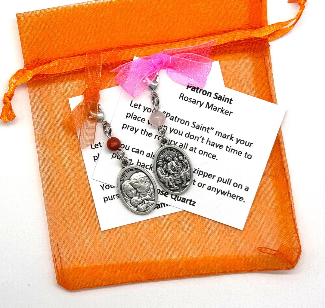 Holy Family/holy Trinity Rosary Marker - Etsy