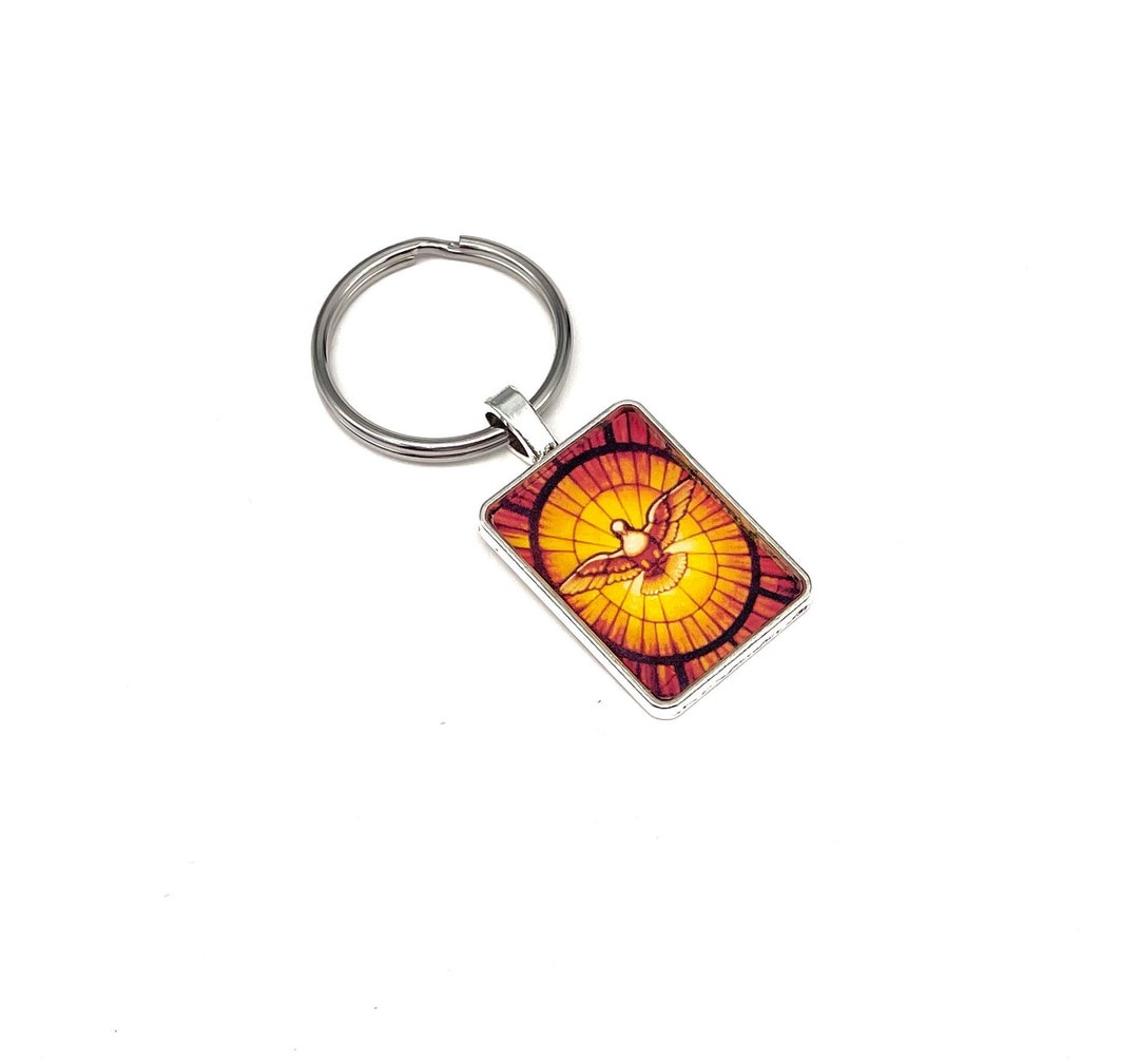 Holy Spirit Key Chain - Etsy