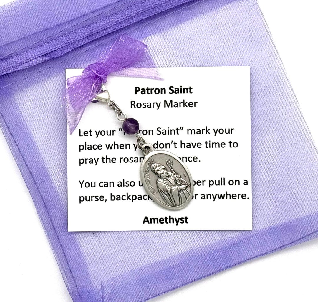 St. Patrick Rosary Marker - Etsy