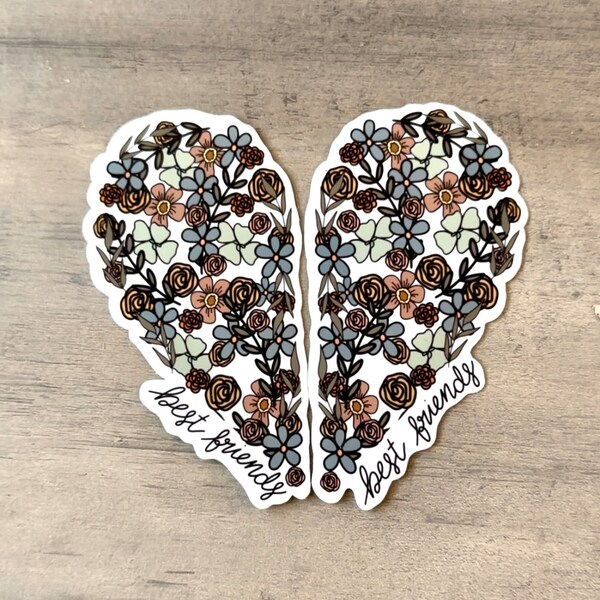 Best Friend Sticker - Etsy