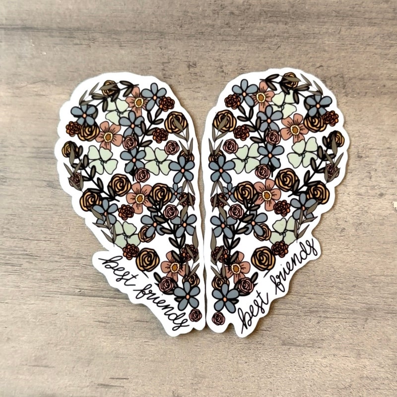 Best Friend Sticker - Etsy