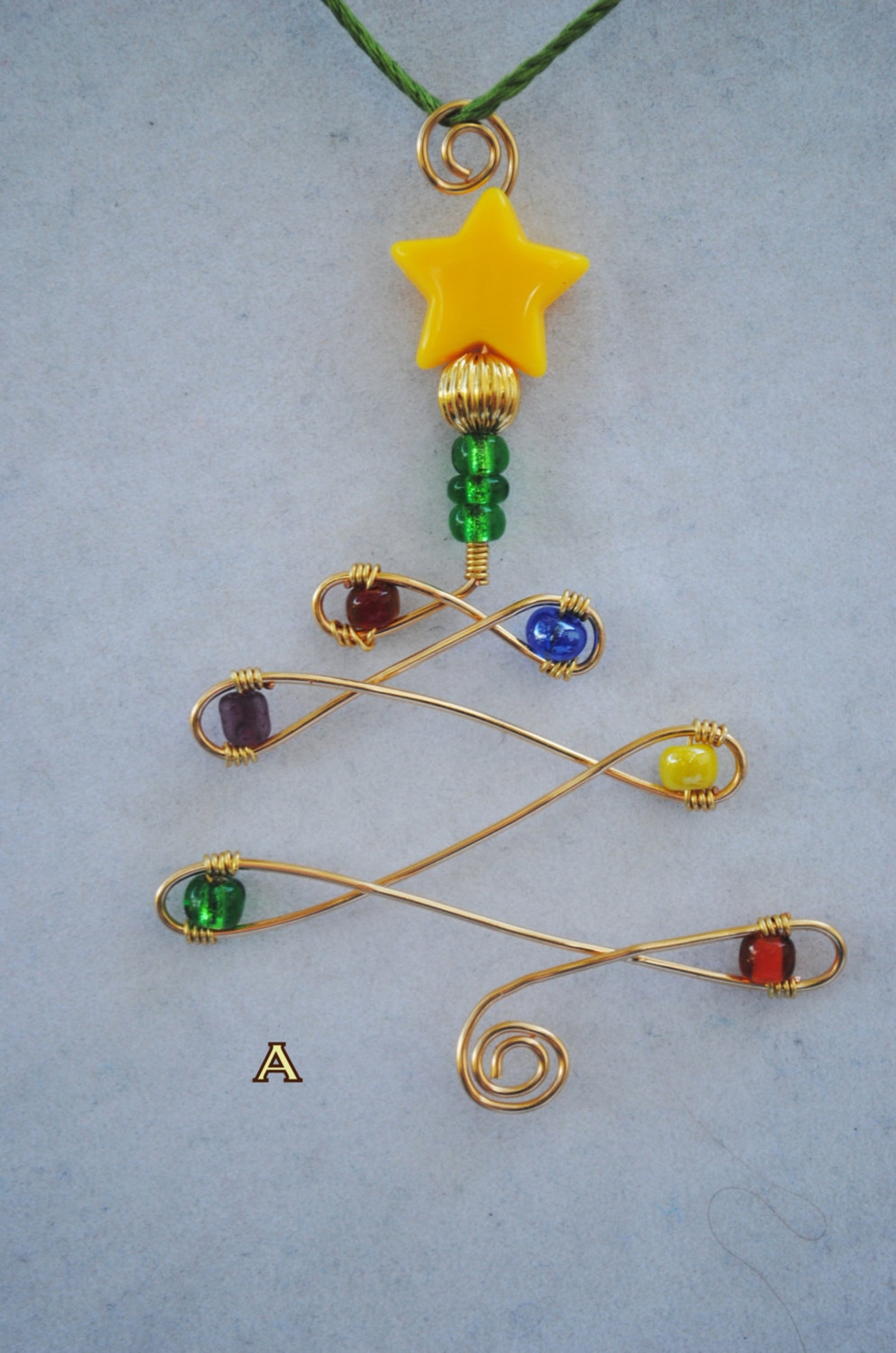 Custom Christmas Tree Ornament Wire Tree Ornament Gift - Etsy