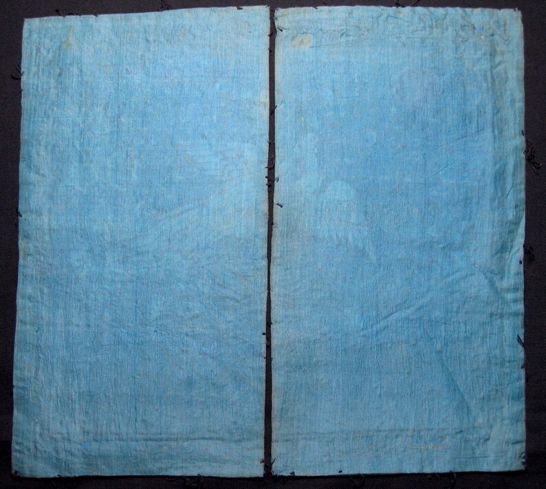 Qing Dynasty Pair Mandarin Square Civil Scholar 5th Rank Mens Matched ...