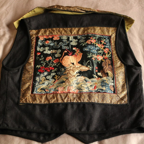 Chinese Vest - Etsy