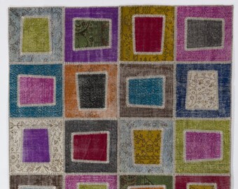 Polygon Shapes Rug - Etsy