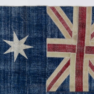 Australian Flag Design Patchwork Rug, Bright Colors - Etsy