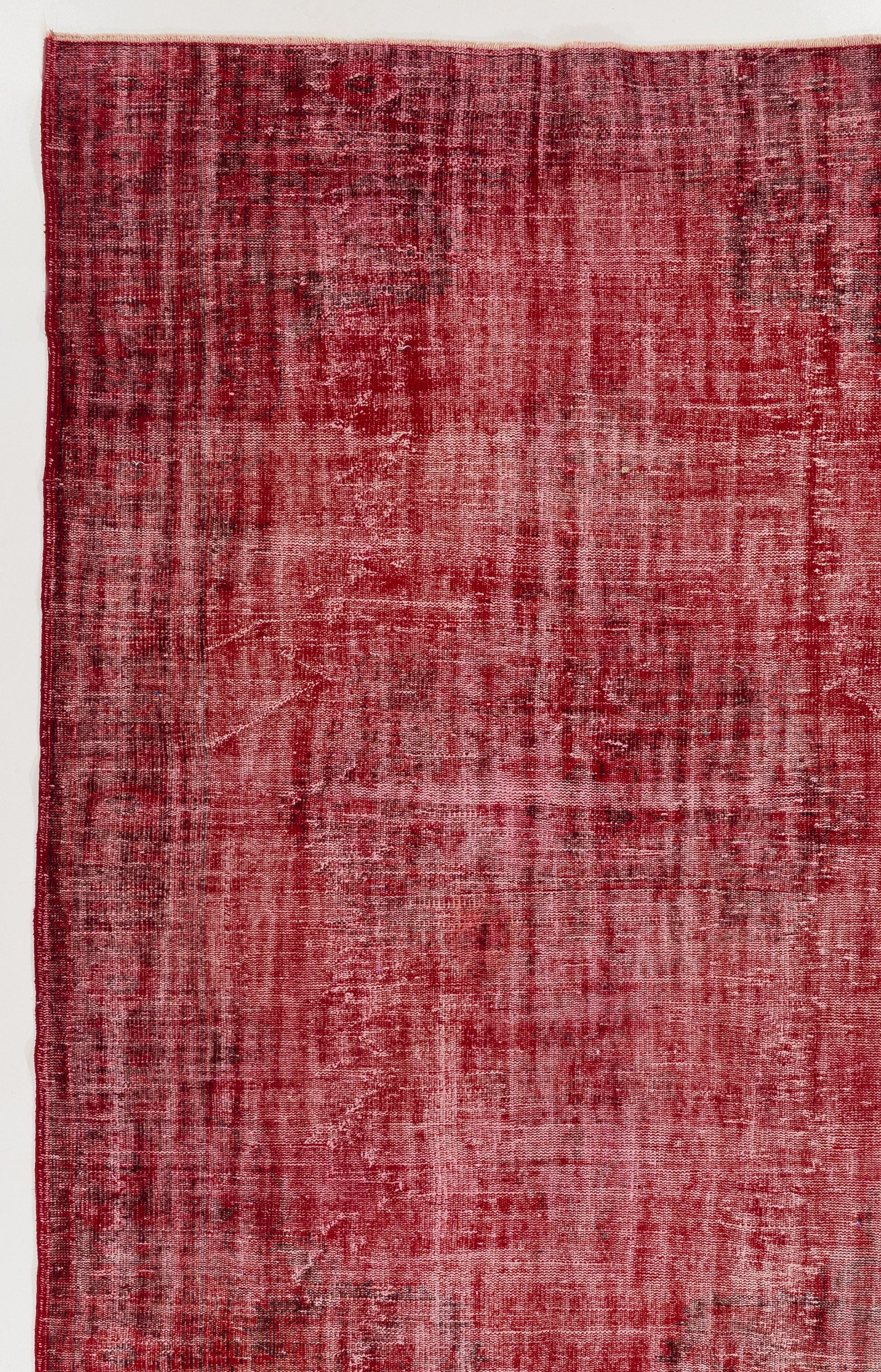 Red Overdyed Rug 6'4 X 9'5 196 X 291 Cm - Etsy UK
