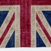 Union Jack British Flag Design Patchwork Rug, Bright Colors UK Flag Rug ...