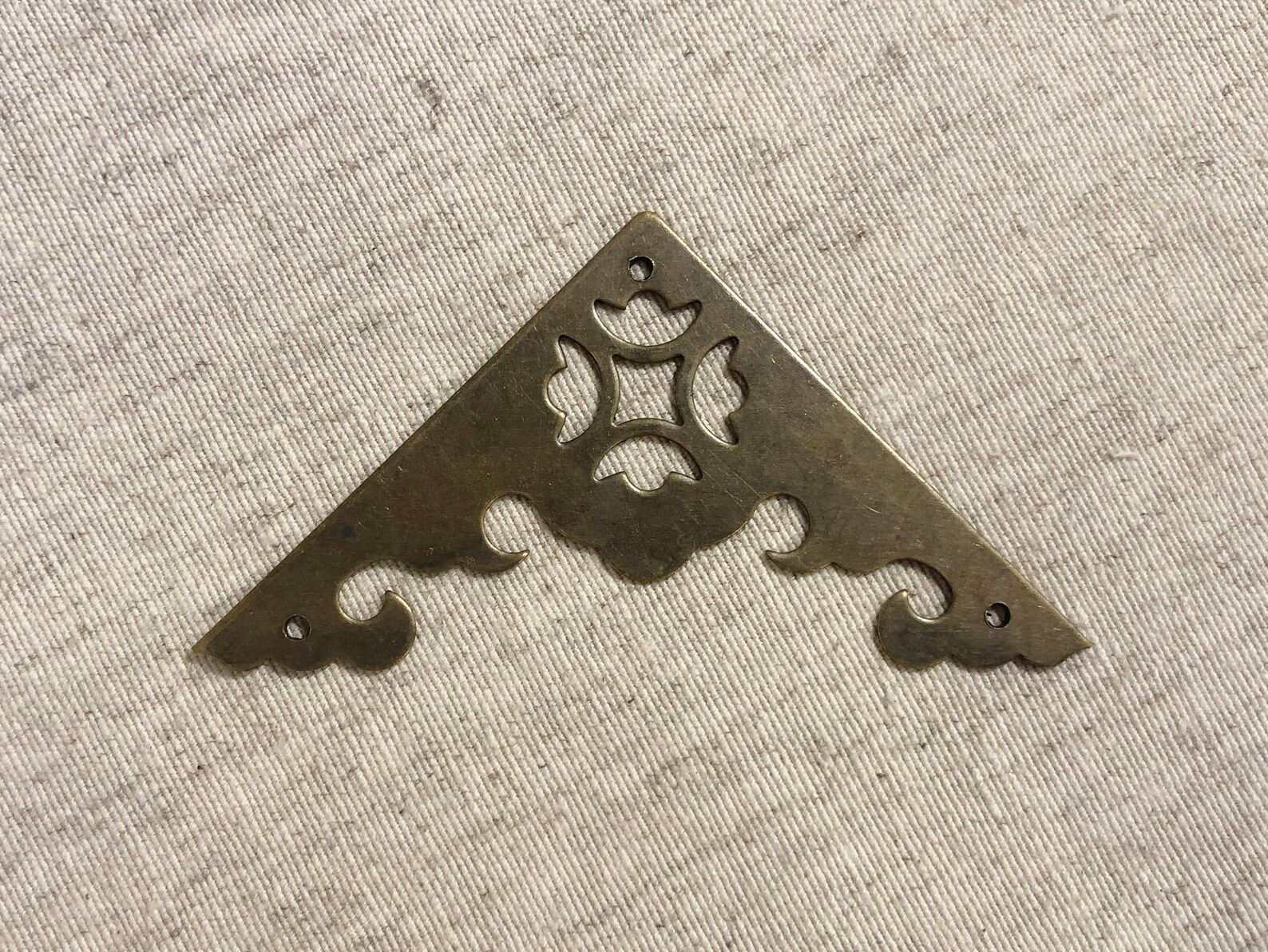 Set of Decorative Asian style brass corner bracket. Suitable - Etsy 日本