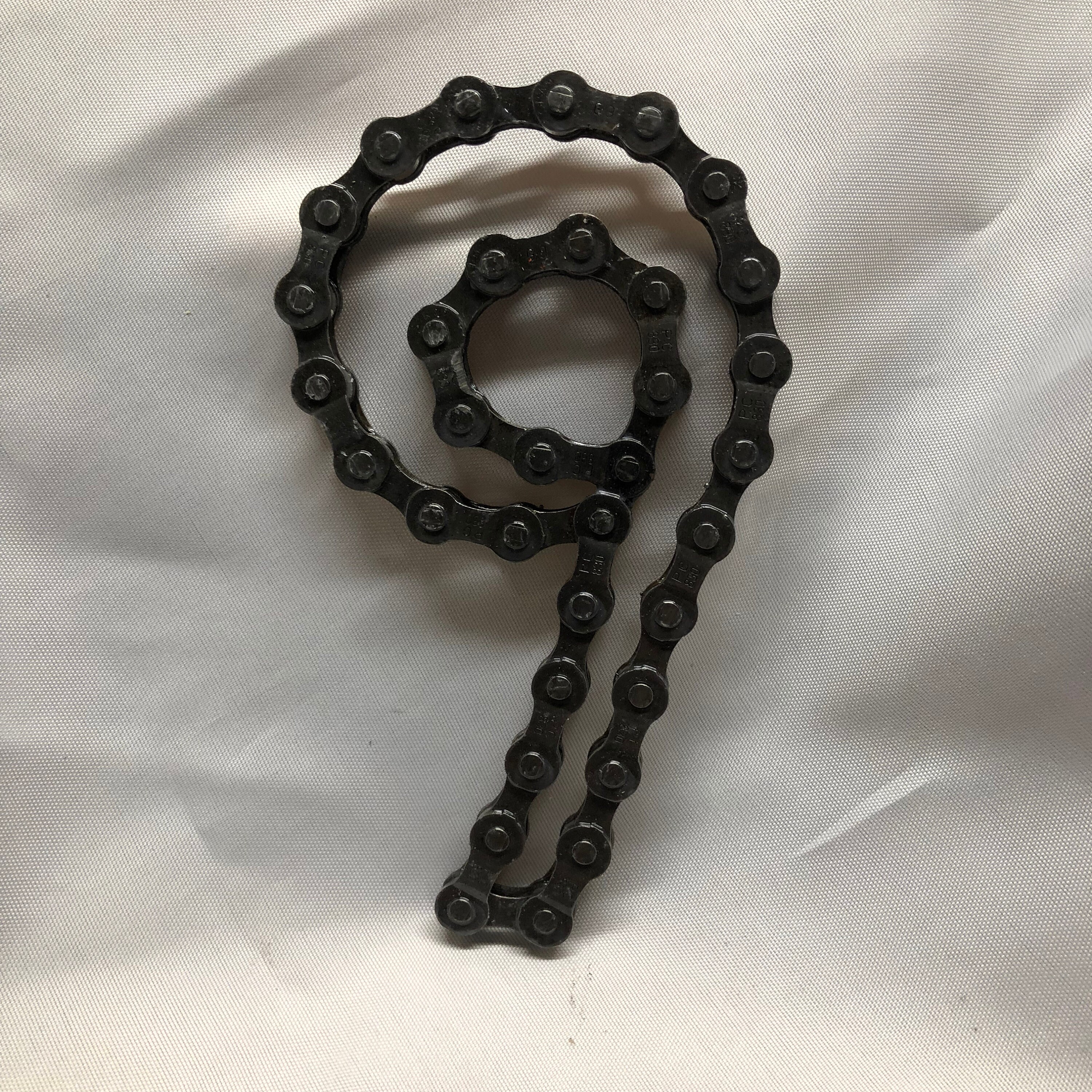 Upcycled Bike Chain 4" Custom Numbers! - Etsy