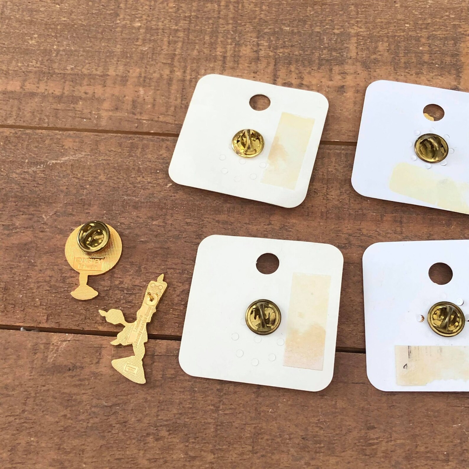 Vintage Beauty and the Beast Collectible Pin Set Walt Disney | Etsy