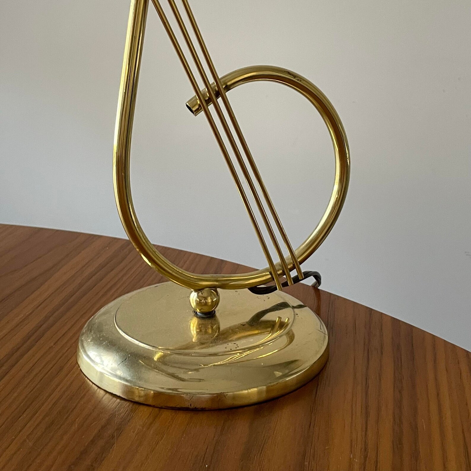 Brass Piano Lamp Vintage Treble Clef Vintage Lamp Brass - Etsy