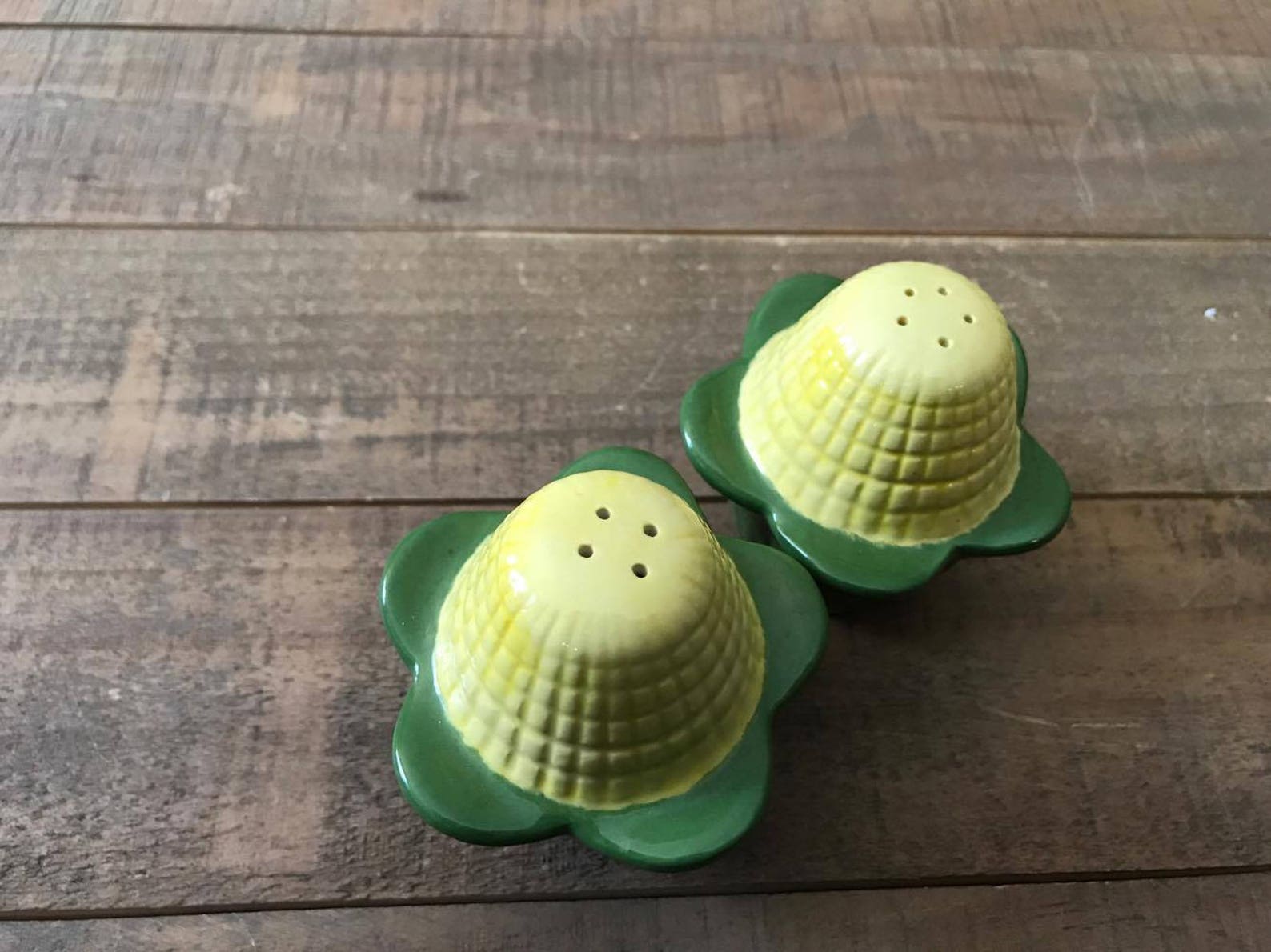 Corn on the Cob Shakers Corn and Butter Salt and Pepper - Etsy