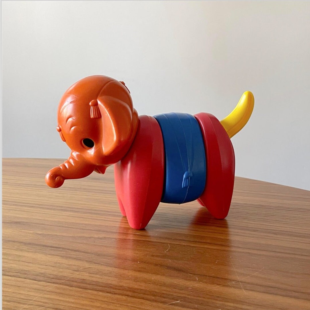 Complete TUPPERWARE Toys Zoo It Yourself ELEPHANT 1960s Vintage