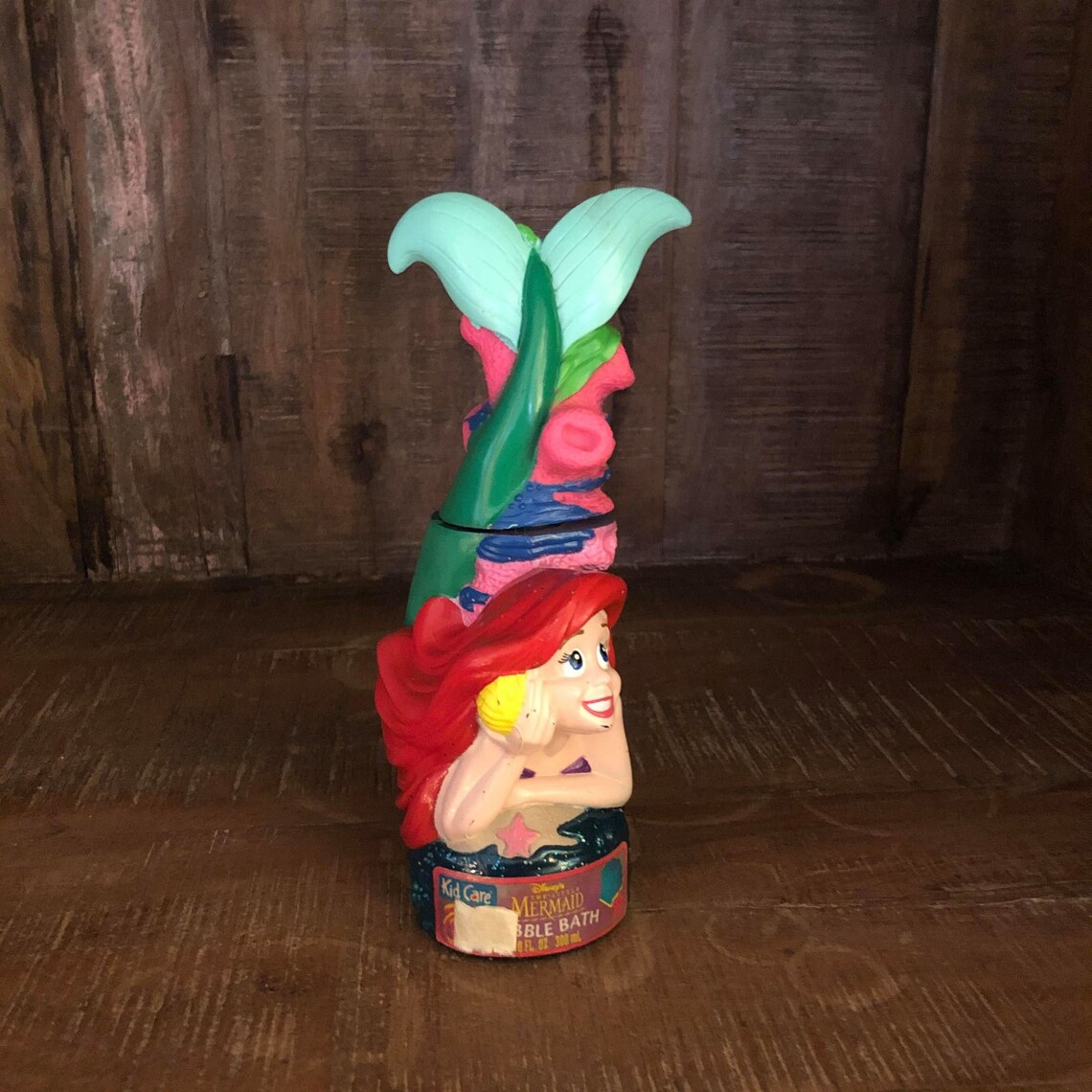 Vintage Ariel Bubble Bath Bottle Little Mermaid 1990s - Etsy