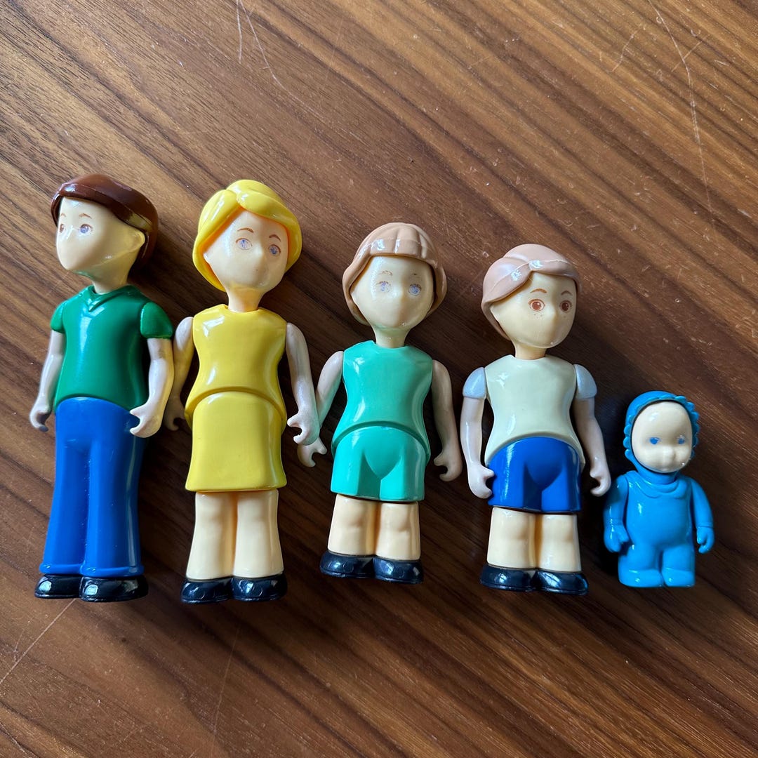 Little Tikes Family, 5 Pc, Little Tikes Dolls, Vintage Toys, Vintage ...