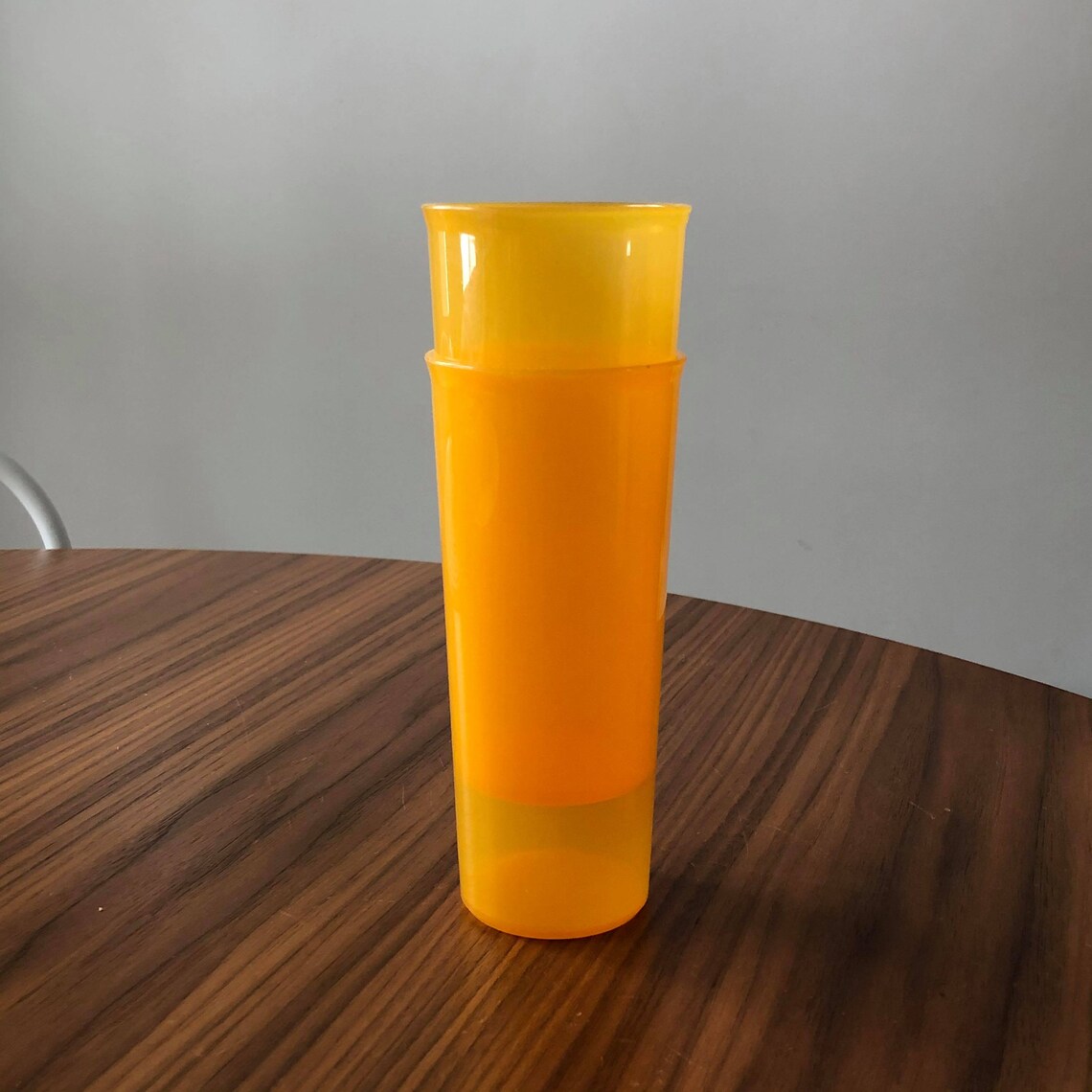 Vintage Tupperware Cups Set of Two Vintage Tupperware - Etsy