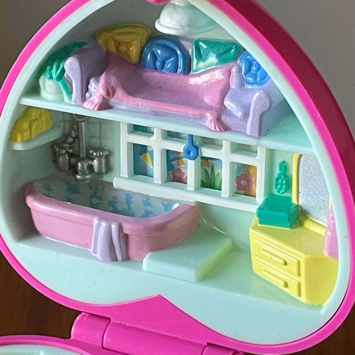 1993 Polly Pocket Compact Pink Polly Pocket Polly Precious - Etsy