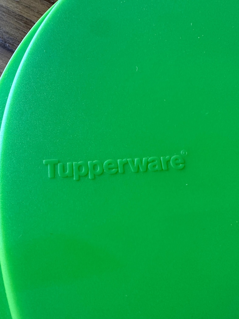 Tupperware Salad Spinner/colander: 3 Piece, Spin and Save or Serve ...