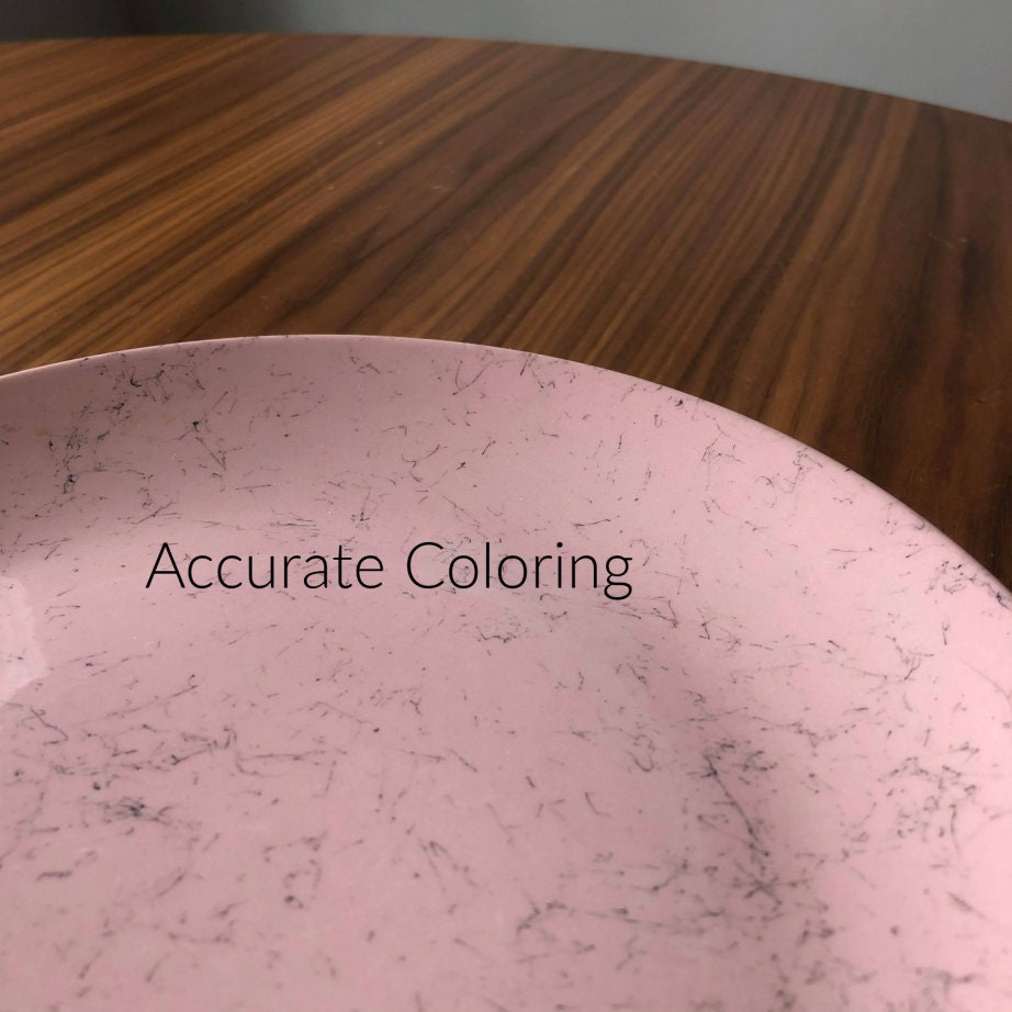 Vintage Blue Ridge Ceramic Plate: Pink and Grey Speckled | Etsy