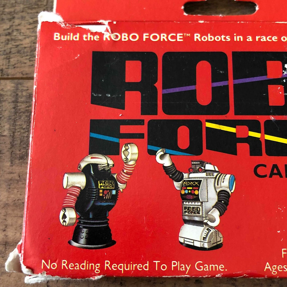 Robo Force Card Game Vintage Card Game Robot Card Game Robo | Etsy