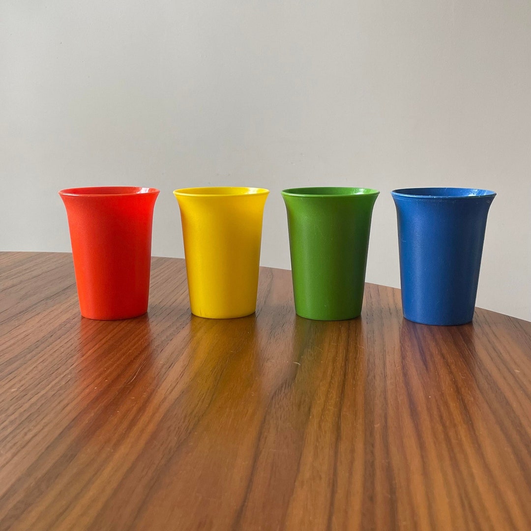 Vintage Tupperware Kids Cups, Rainbow, Vintage Tupperware, Tupperware ...