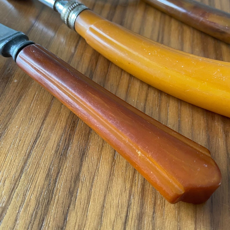 Bakelite Meat Cutting and Serving Forks Vintage Vintage - Etsy