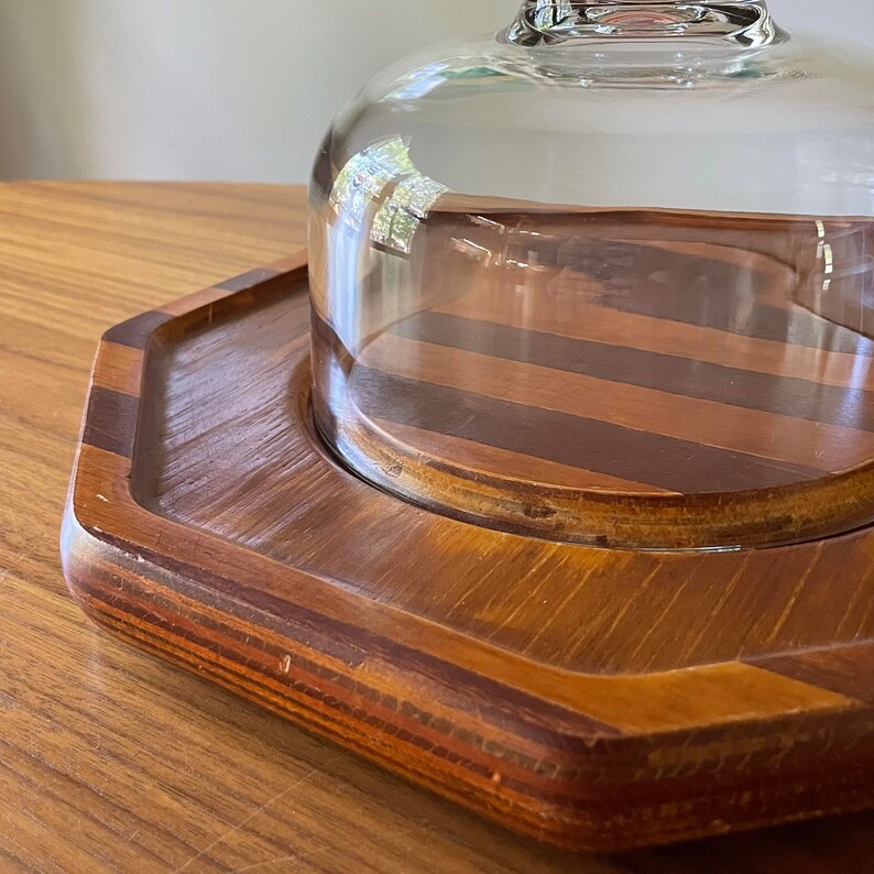 Vintage 1970s Goodwood Octagon Cheese Charcuterie Footed Tray With ...