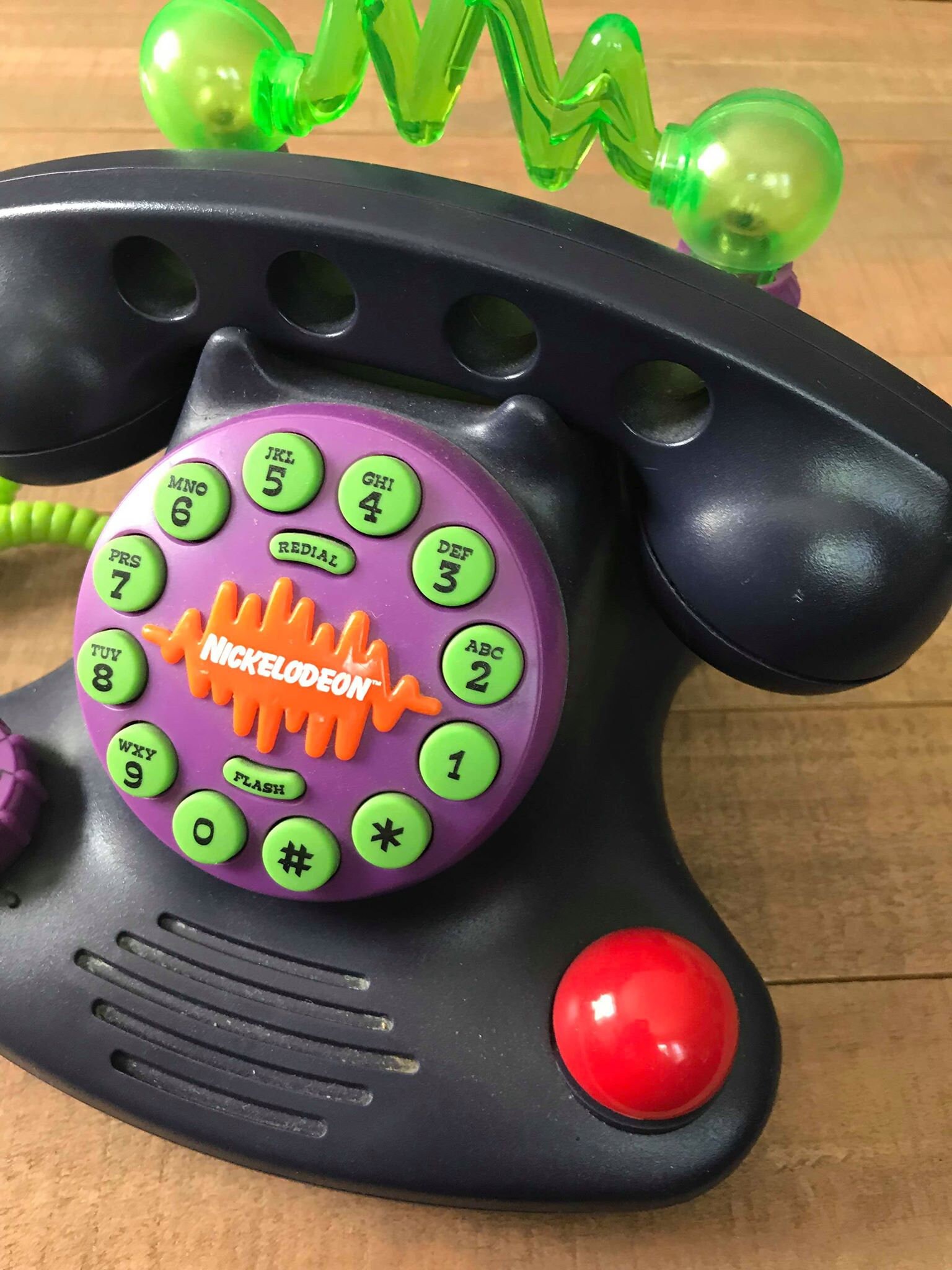 Vintage Nickelodeon Talk Blaster Rotary Style Telephone Vintage Nickelodeon Talk Blaster Rotary Style Telephone