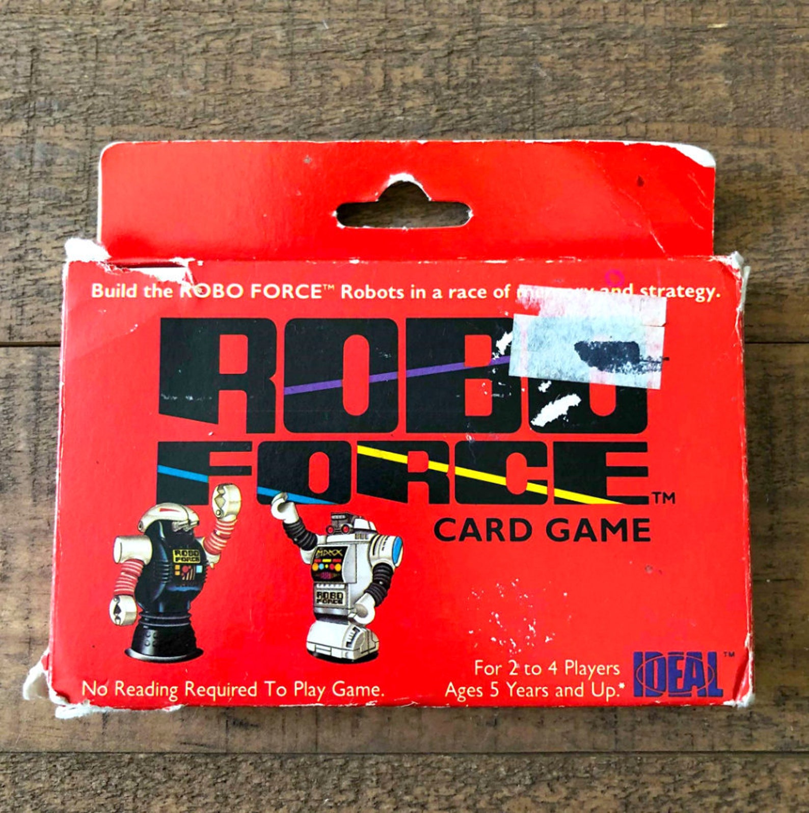Robo Force Card Game Vintage Card Game Robot Card Game Robo | Etsy