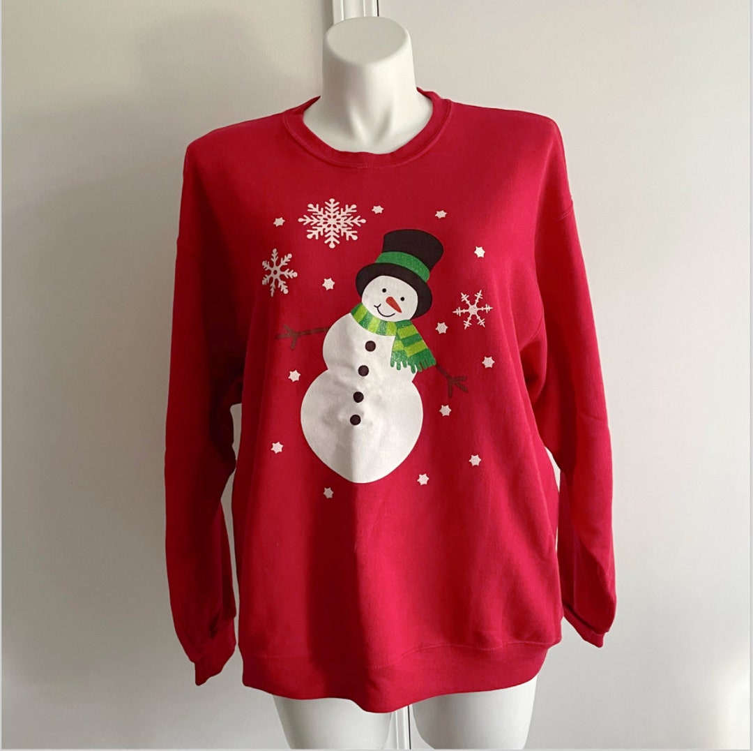 Ugly Christmas Sweater, Size XL, Holiday Sweater, Rudolph, Holiday Cardigan, Christmas, Tacky ...