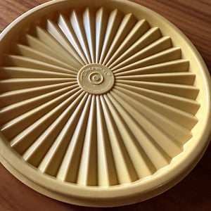 Tupperware Lid Seal Replacement: Golden Yellow #808 - Etsy