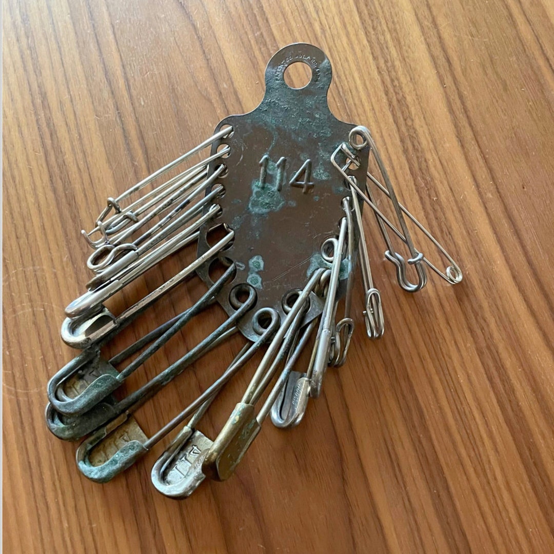 Brass Laundry Pin Set, Military Laundry Pin Set, Vintage Military ...