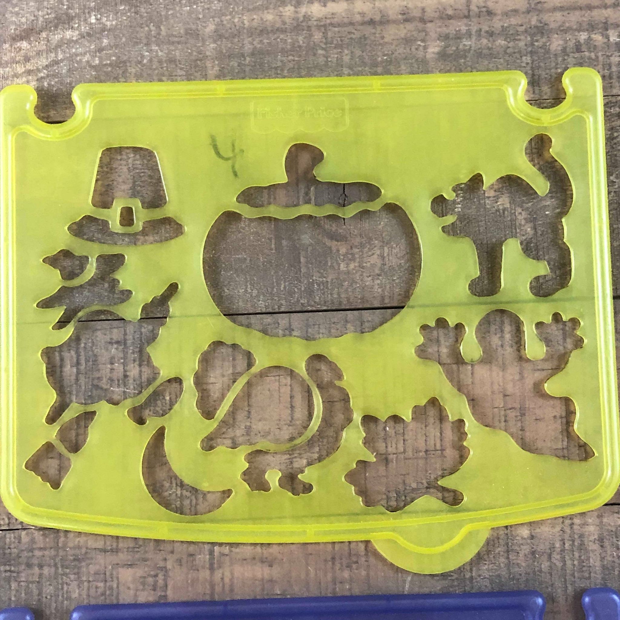Vintage Fisher-price Stencils, Holiday Theme Art, 1995 (set of 4) - Etsy