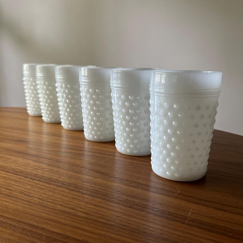 Hobnail Glassware - Etsy
