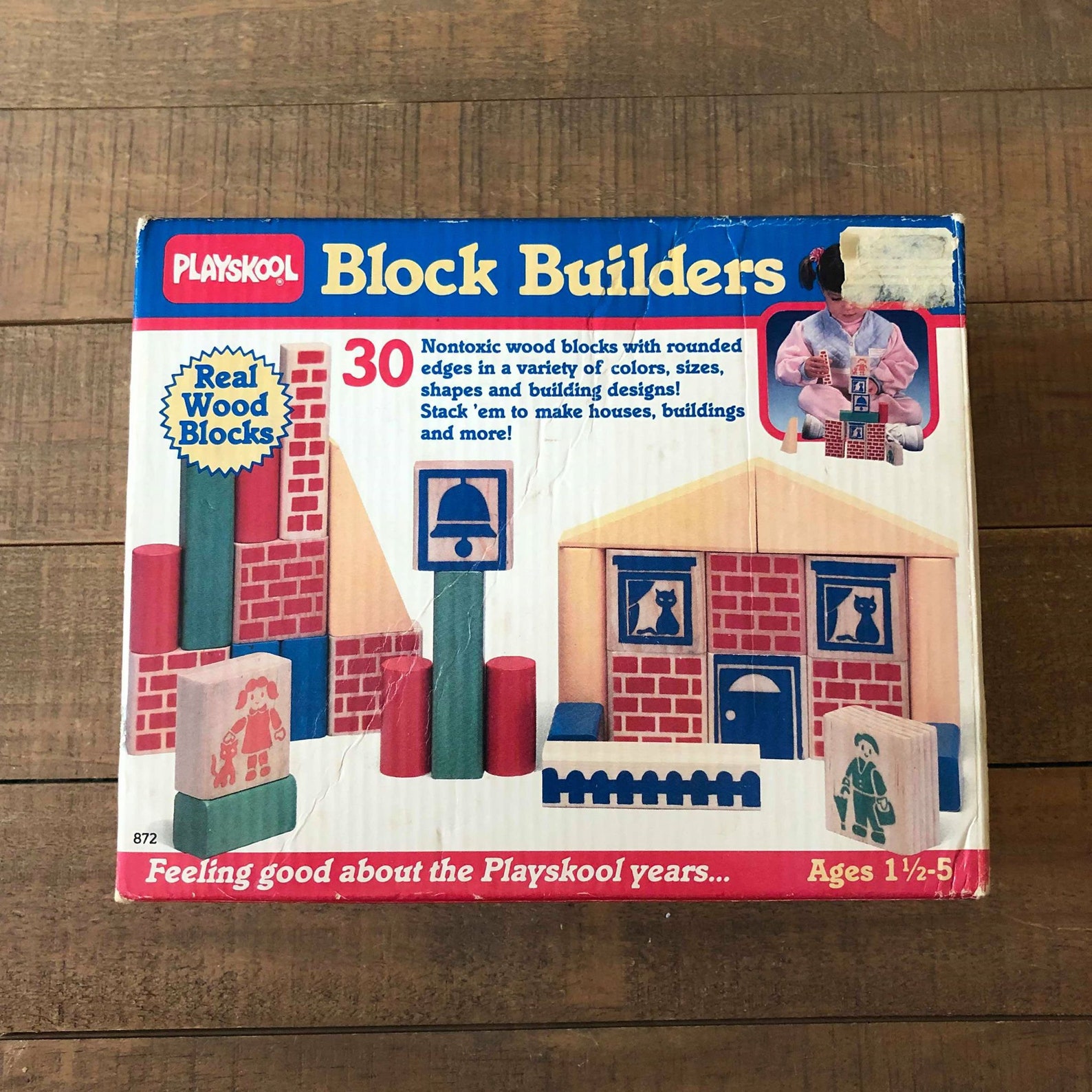 Playskool Block Builders COMPLETE 1986 Vintage Playskool - Etsy