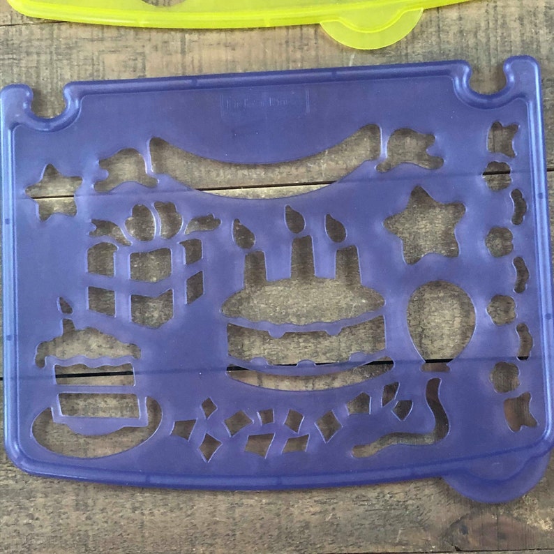 Fisher-price Fun Art Stencil Book Inserts Four Inserts | Etsy