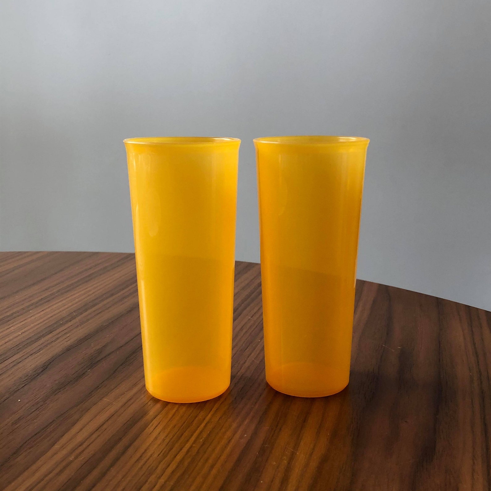 Vintage Tupperware Cups Set of Two Vintage Tupperware | Etsy