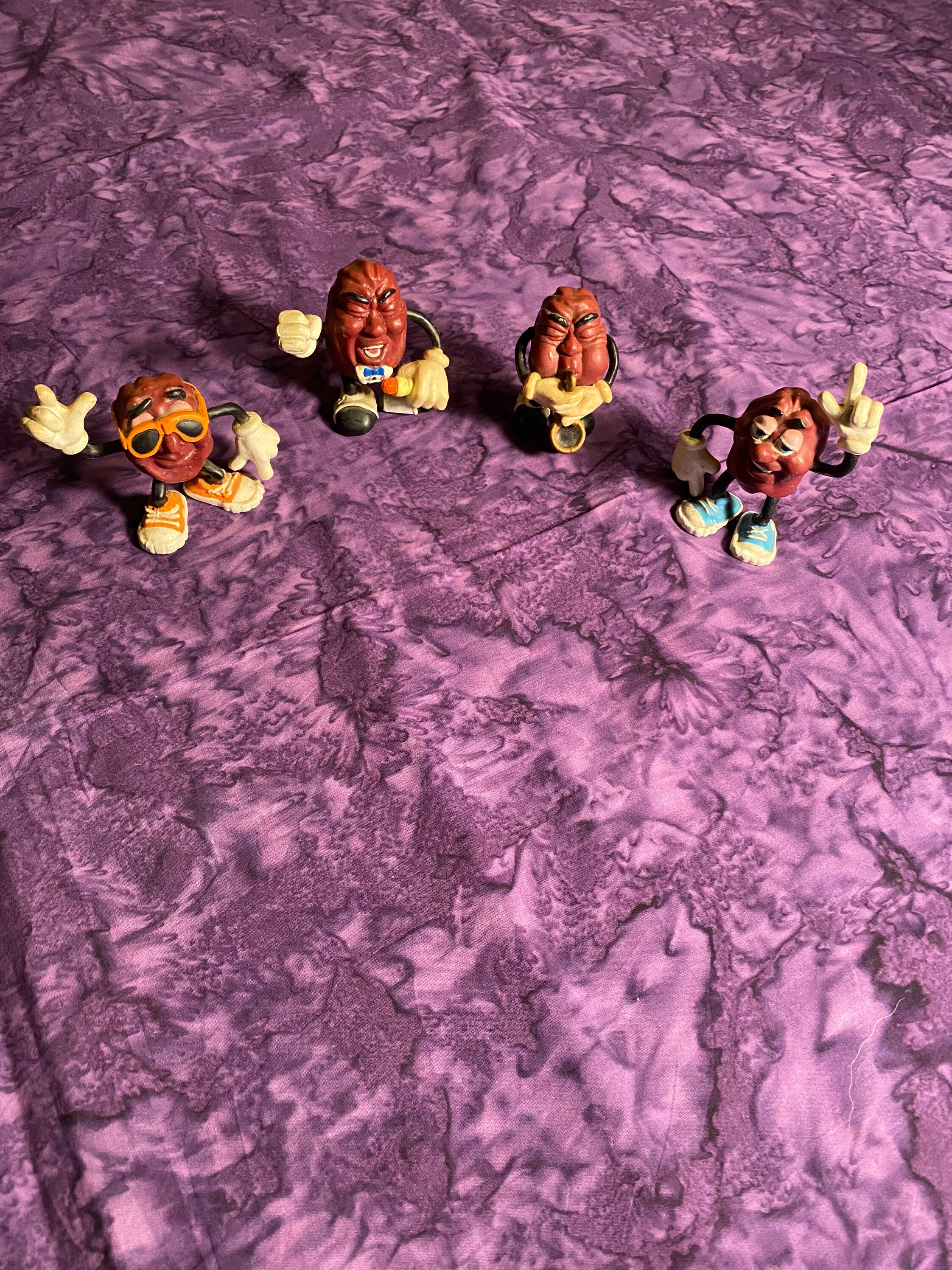 Figurines & Knick Knacks Collectibles Vintage California Raisins PVC ...