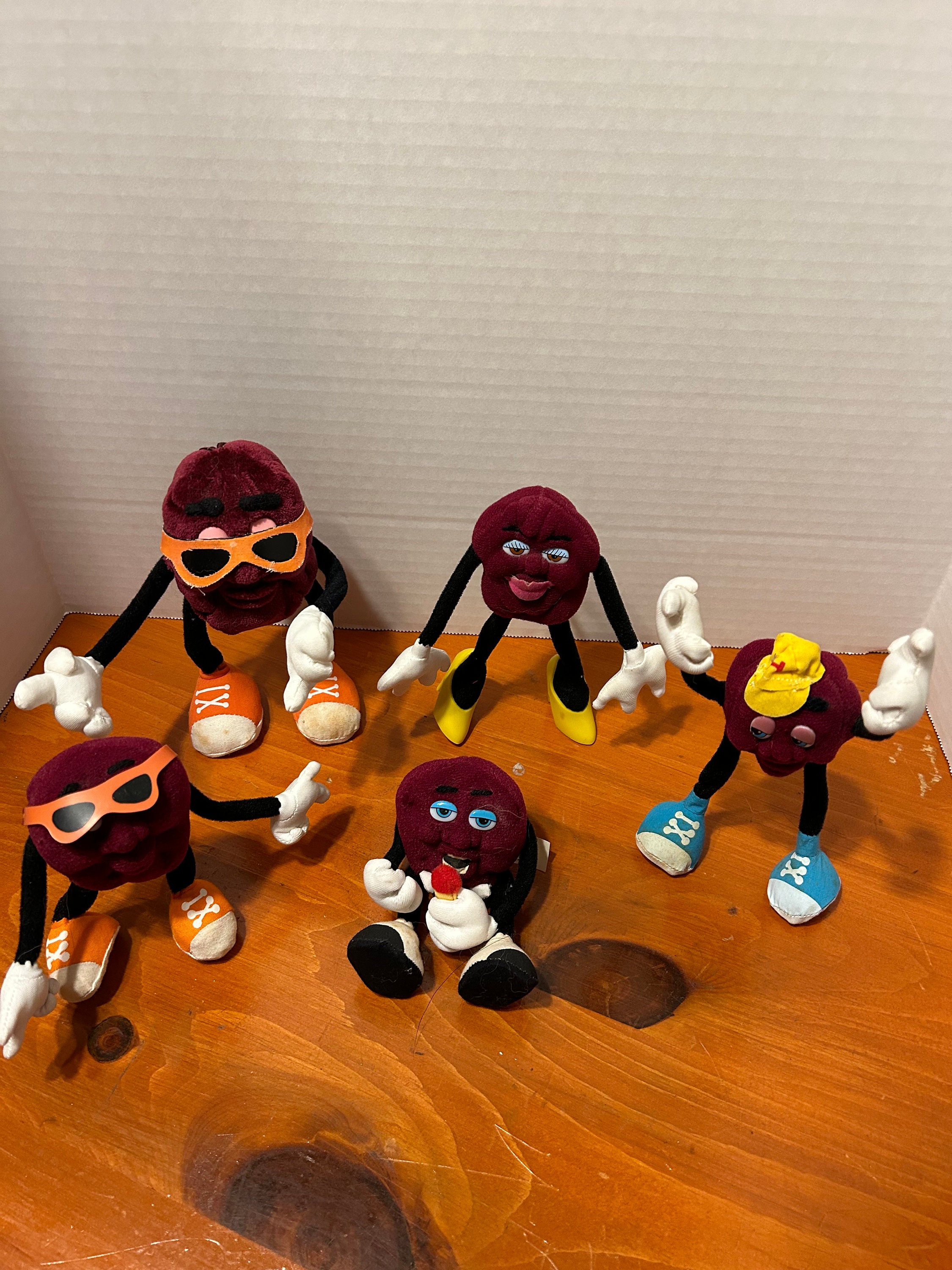 California Raisins Plush Toys - Etsy